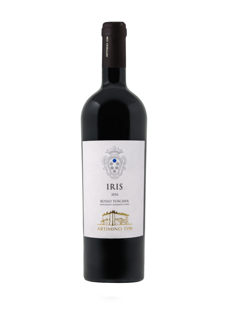 Raudonas, sausas vynas Iris Rosso Toscana IGT 0.75l, Italija